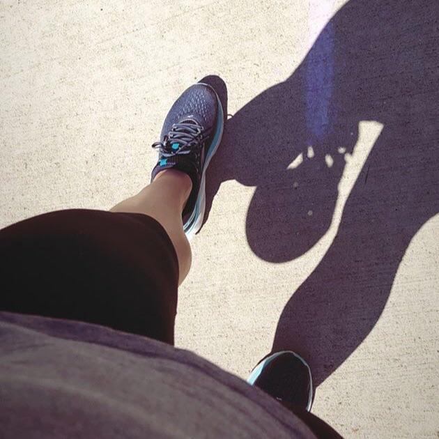 Even her shadow has nice calves | Scrolller