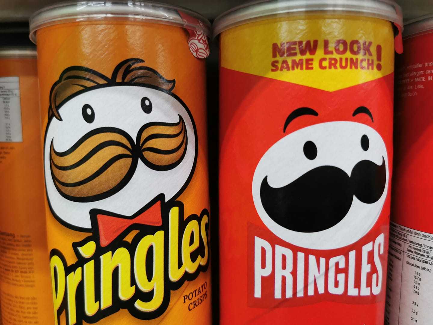 Even Mr Pringles cannot escape balding.. | Scrolller