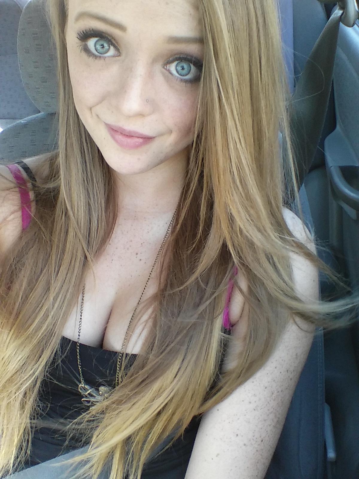 Even with makeup on you can see my freckles. | Scrolller