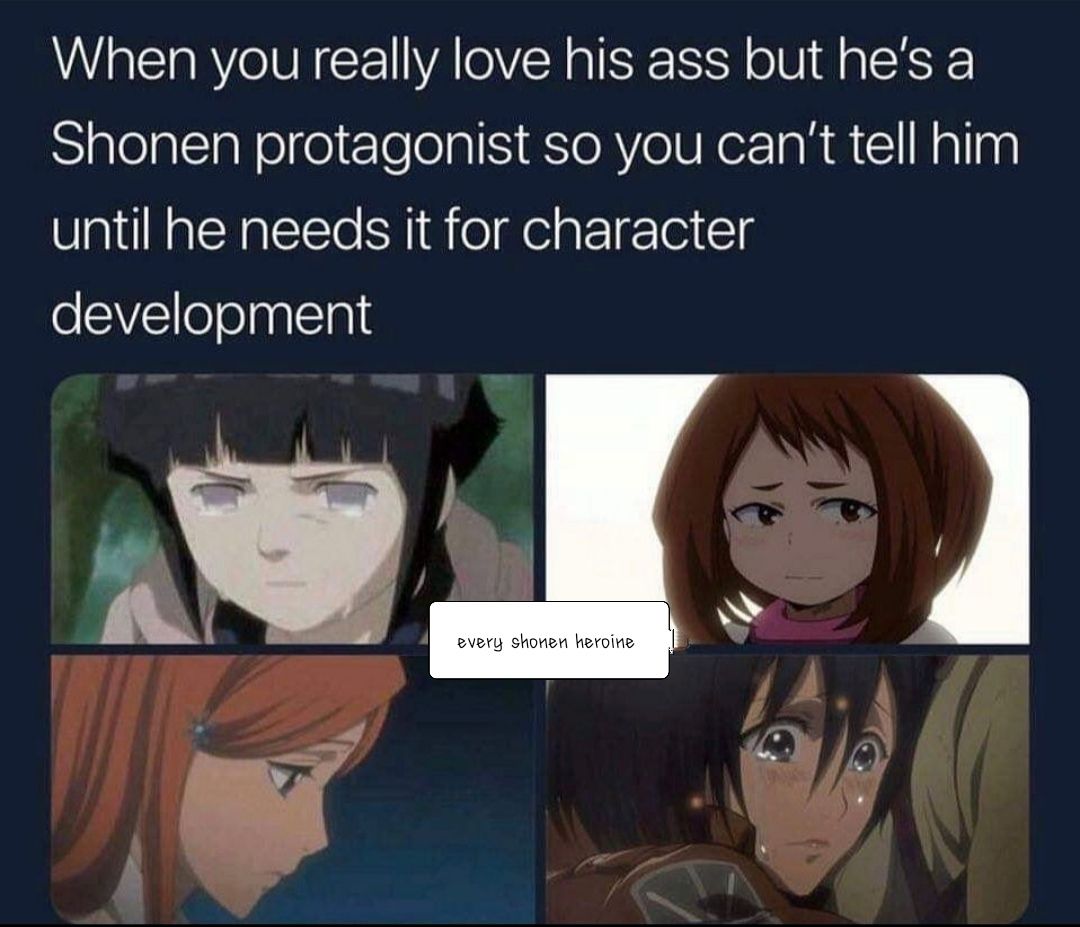 Every Shonen Heroine Ever | Scrolller