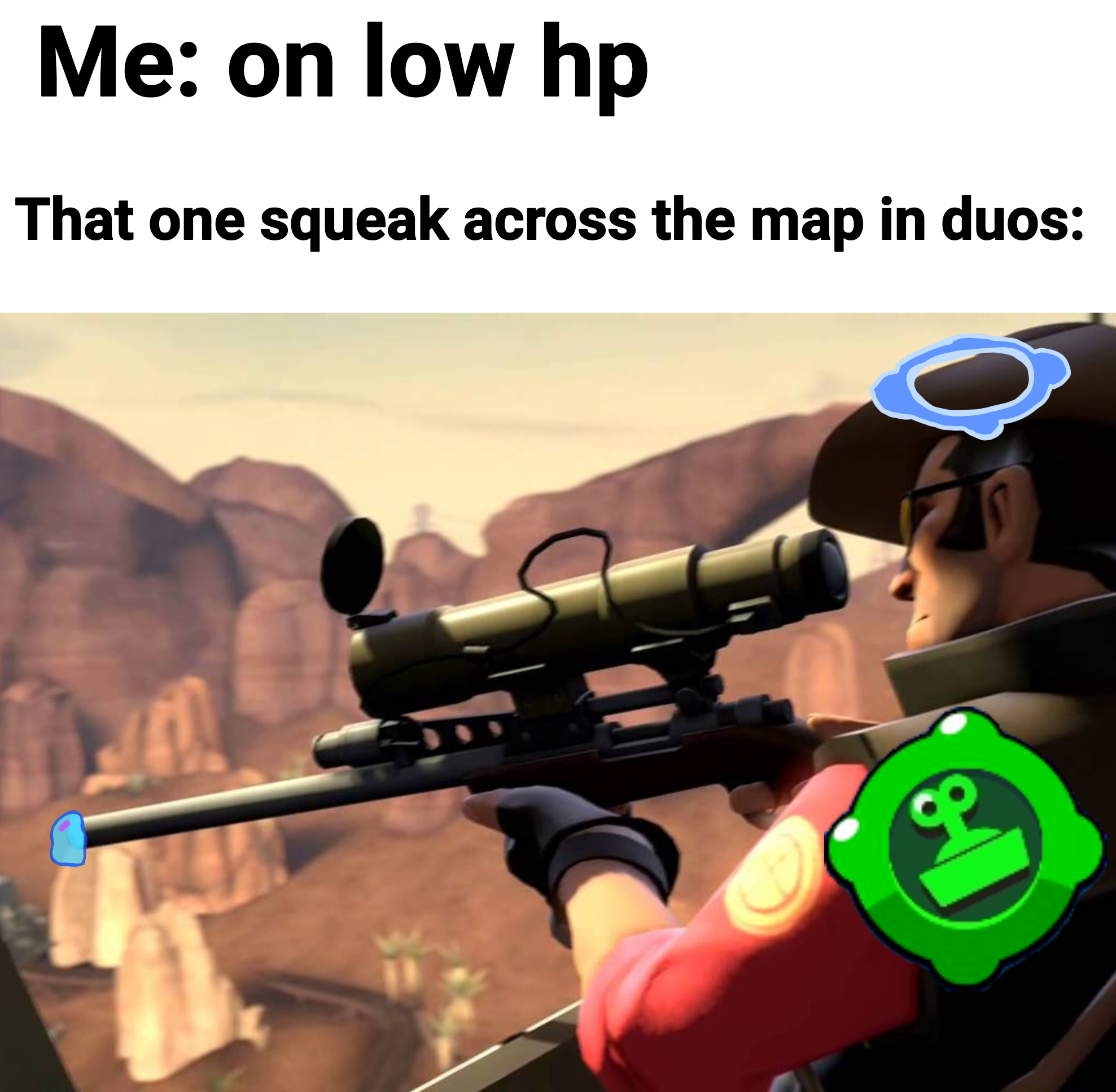 Every squeak i fight is a master sniper | Scrolller