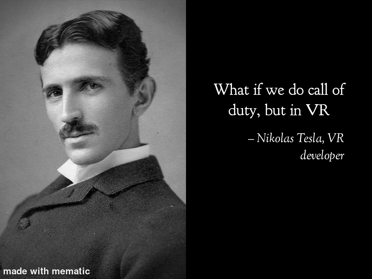 every VR dev be like: | Scrolller