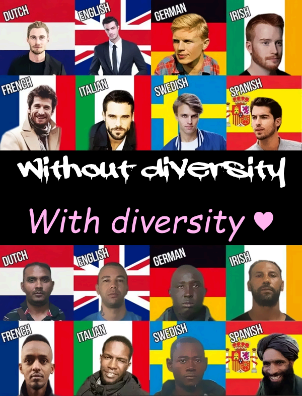Everything is better with diversity | Scrolller