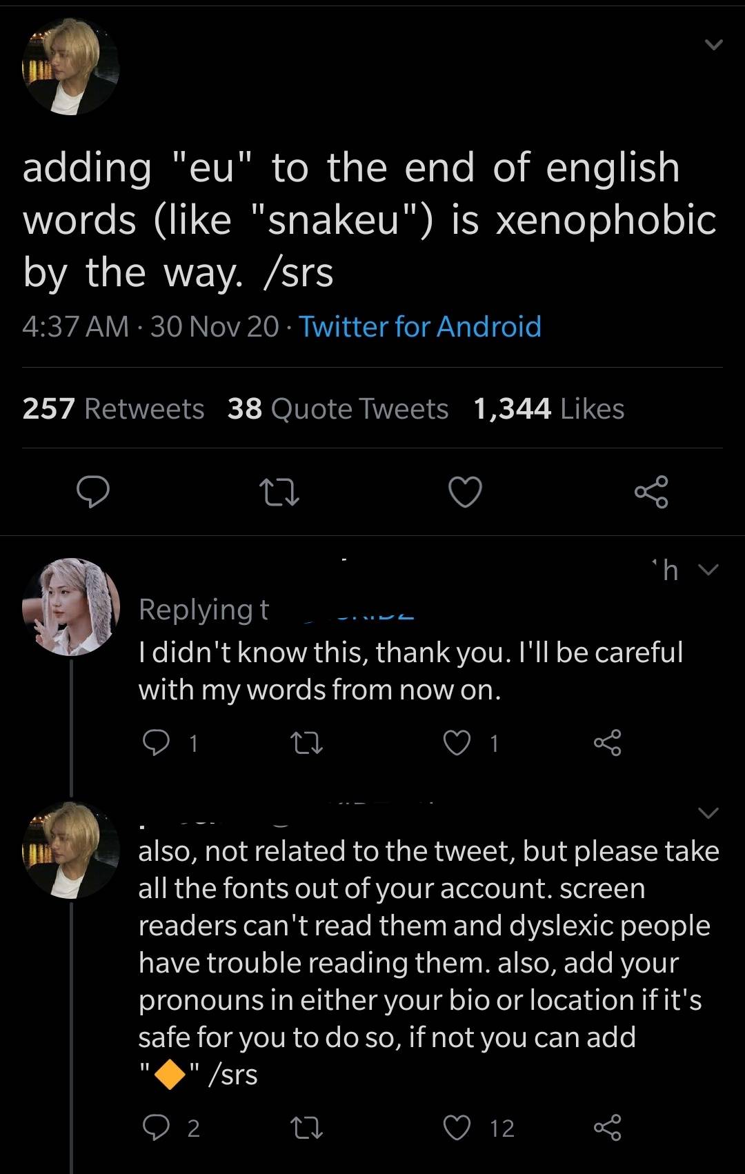 Very Cringe Scrolller