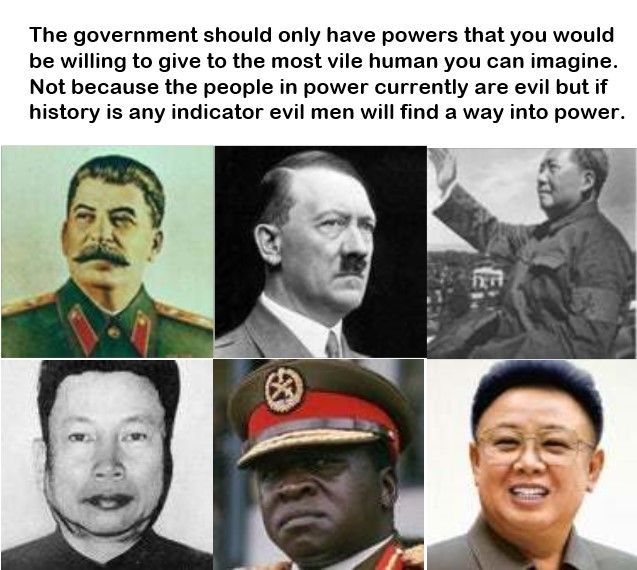 Evil men are drawn to power | Scrolller