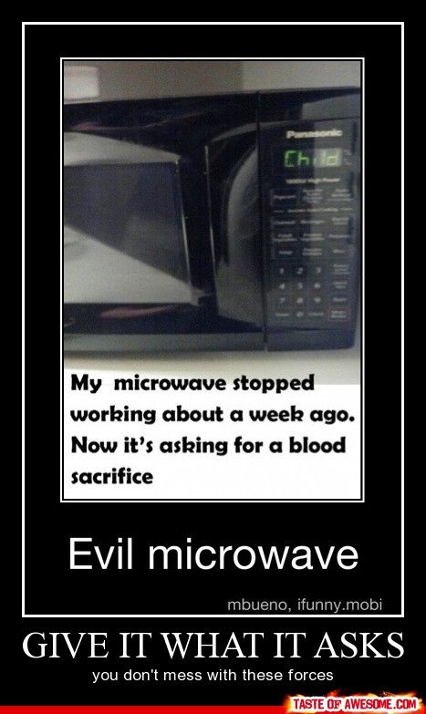 Evil Microwave | Scrolller