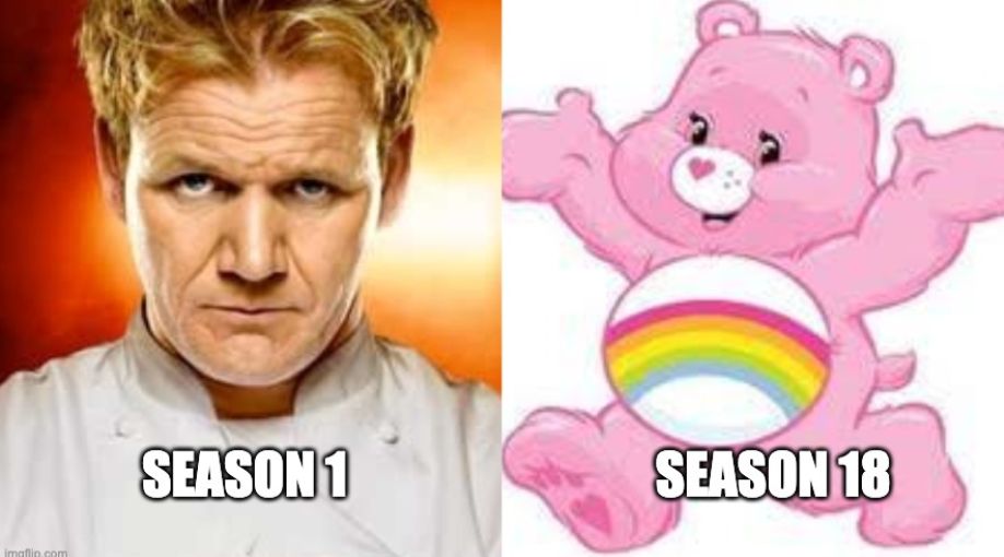Evolution of Chef Ramsay | Scrolller