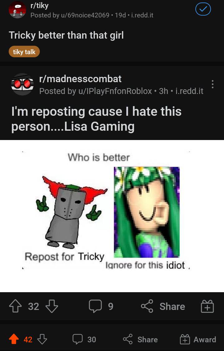 Eww Lisa gaming toxic and is shit | Scrolller