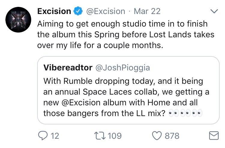 Excision Album 2018 UPDATE! | Scrolller
