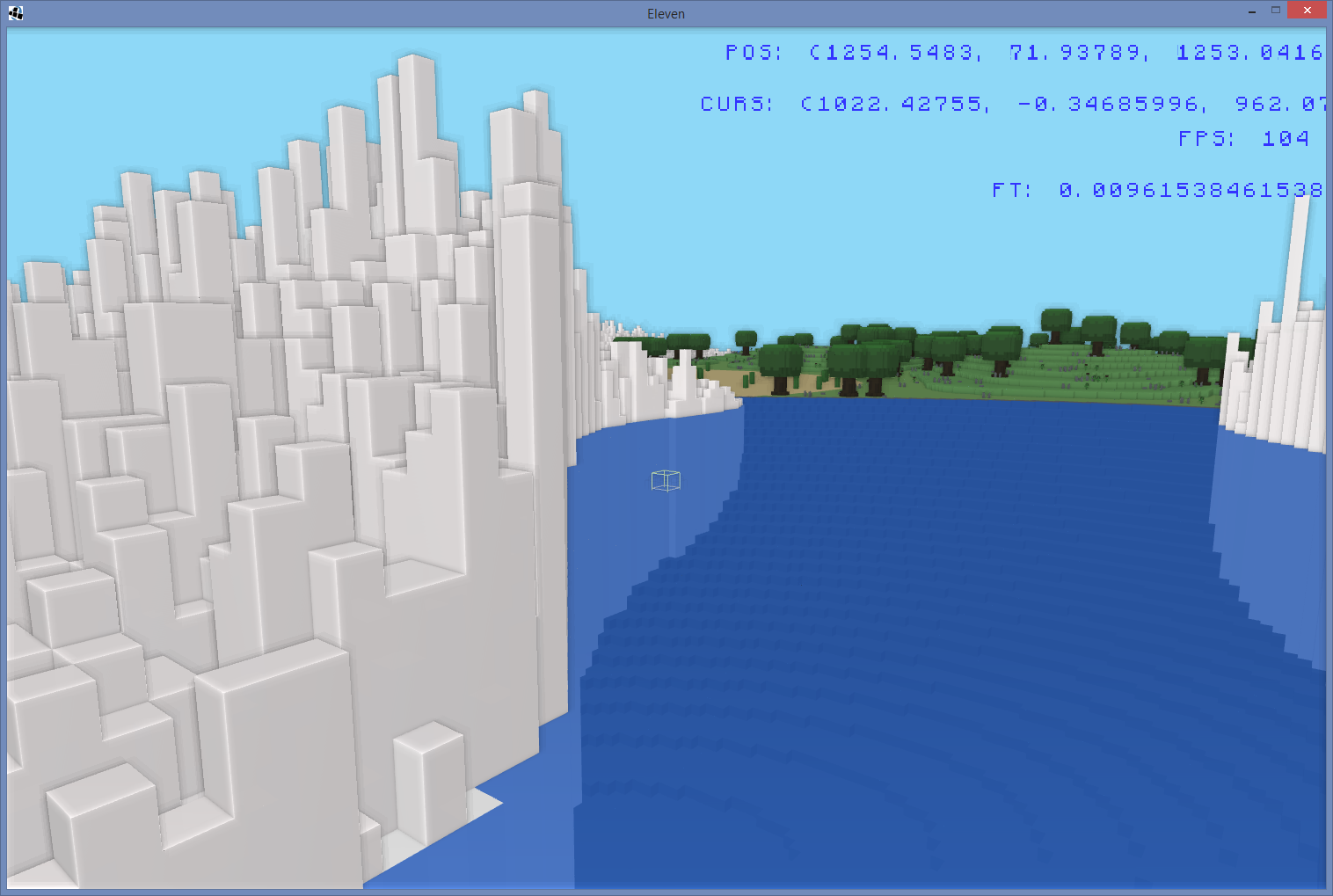 Experimenting with biomes. This one's ICE. | Scrolller