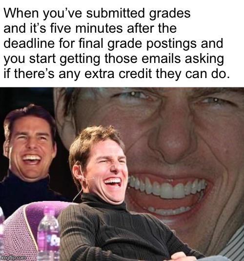 Extra credit?!? BAAAAhahahaaaaa | Scrolller