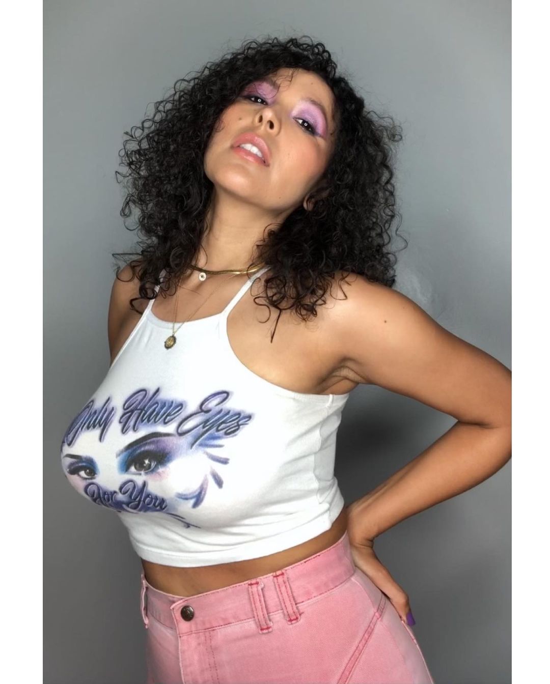 Eyes up here? - Sierra Santana | Scrolller