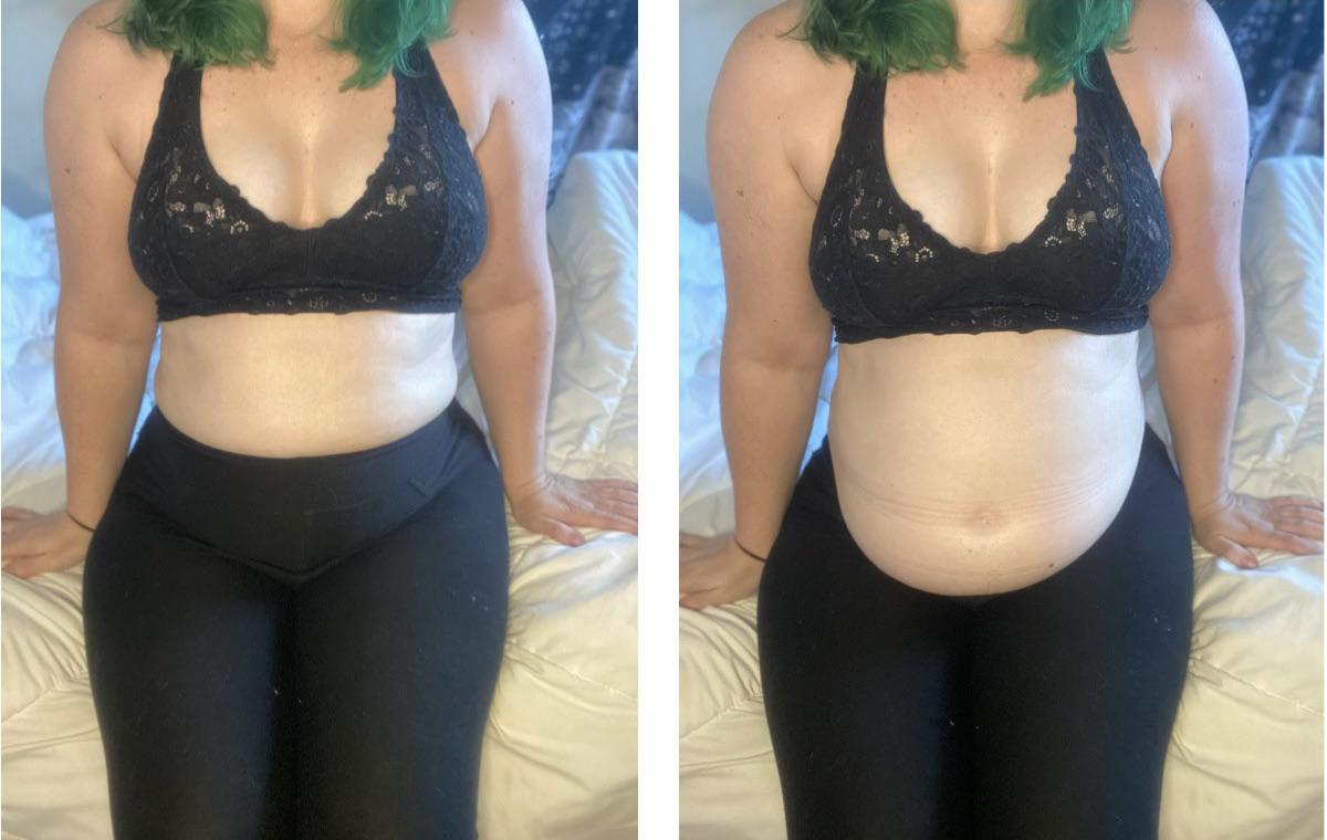 Do you like my curvy belly? 🐷 | Scrolller