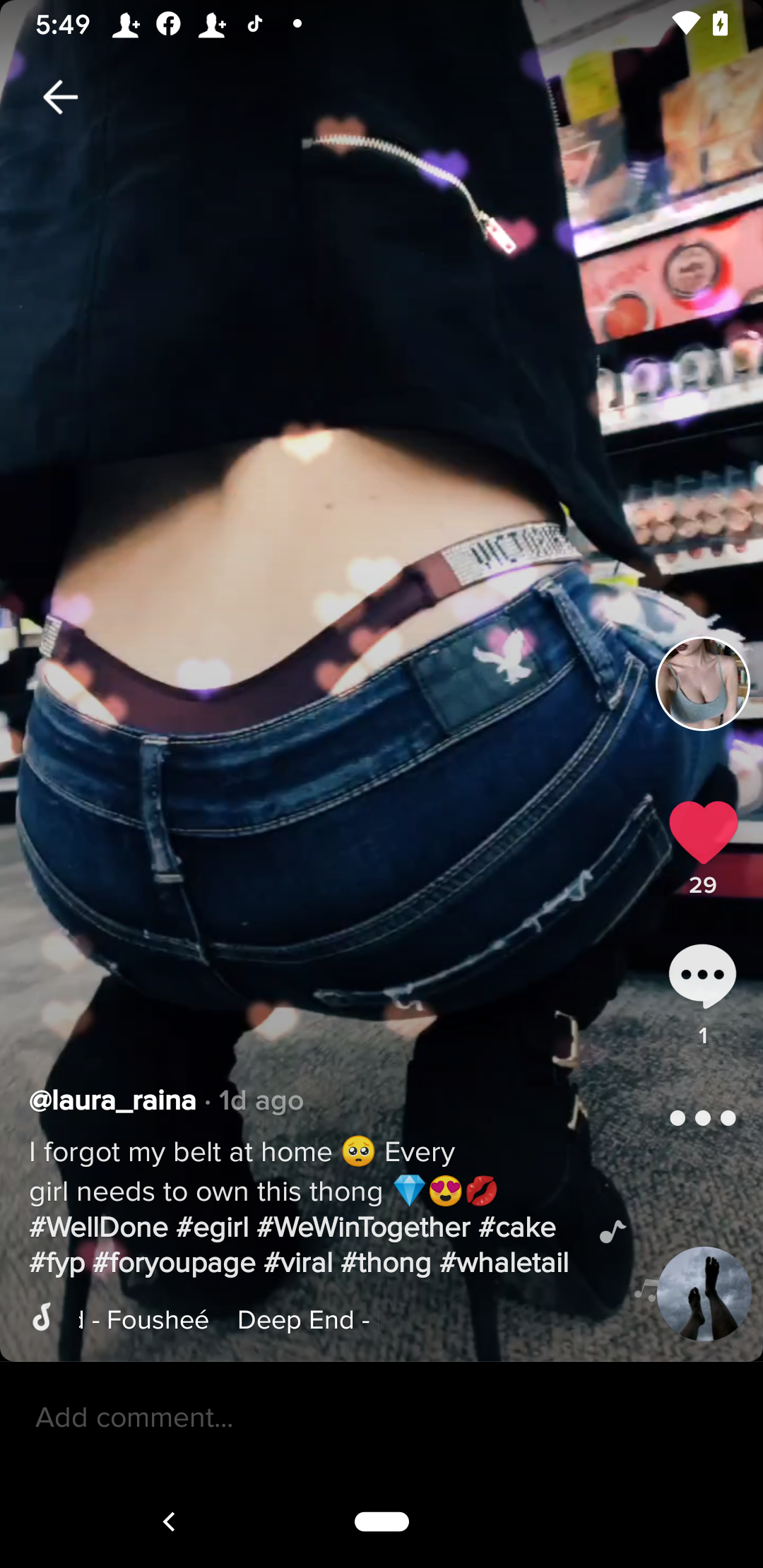 [F] I posted an entire public Whaletail TikTok 😅💕 | Scrolller