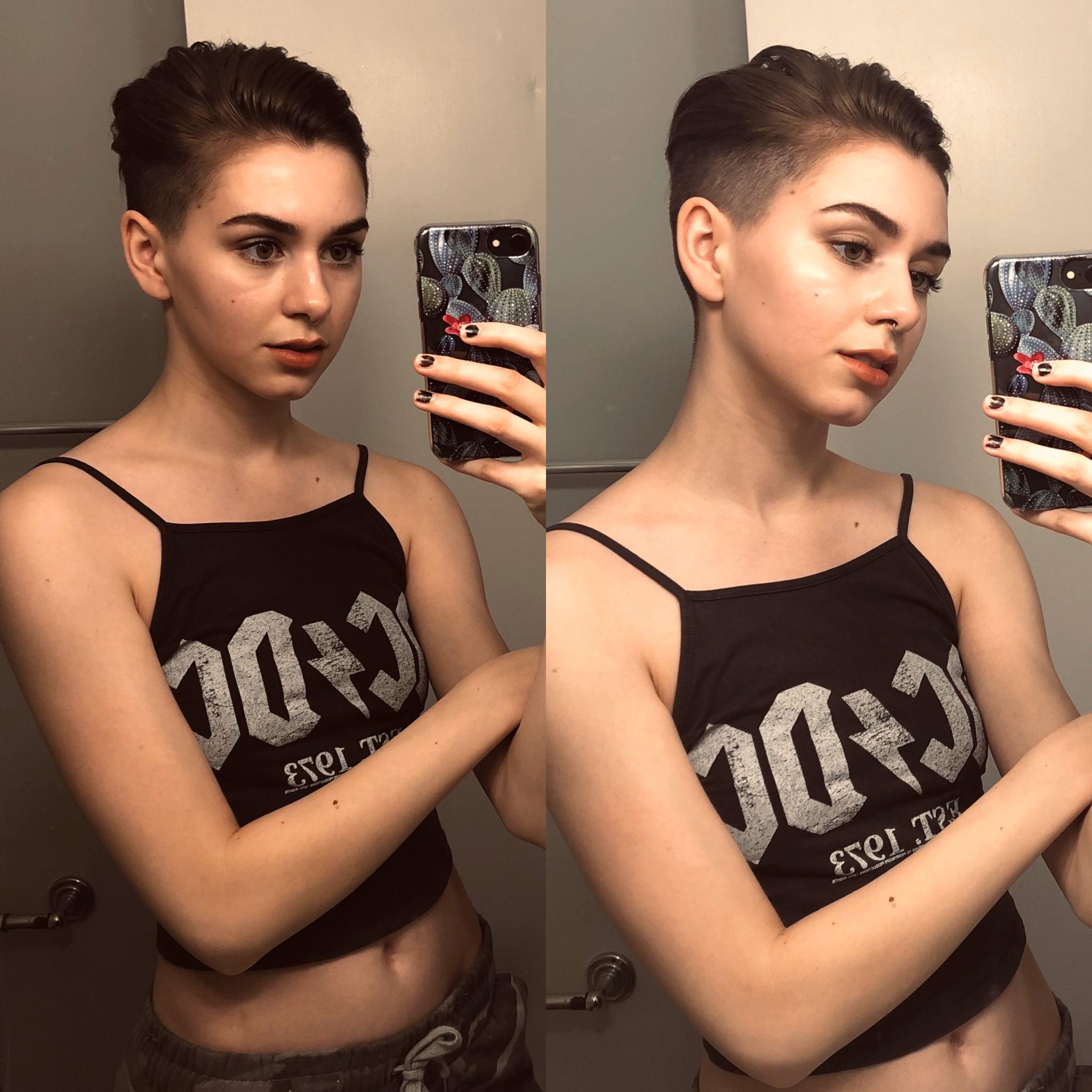 (F20) Any fans of buzzed sides? | Scrolller