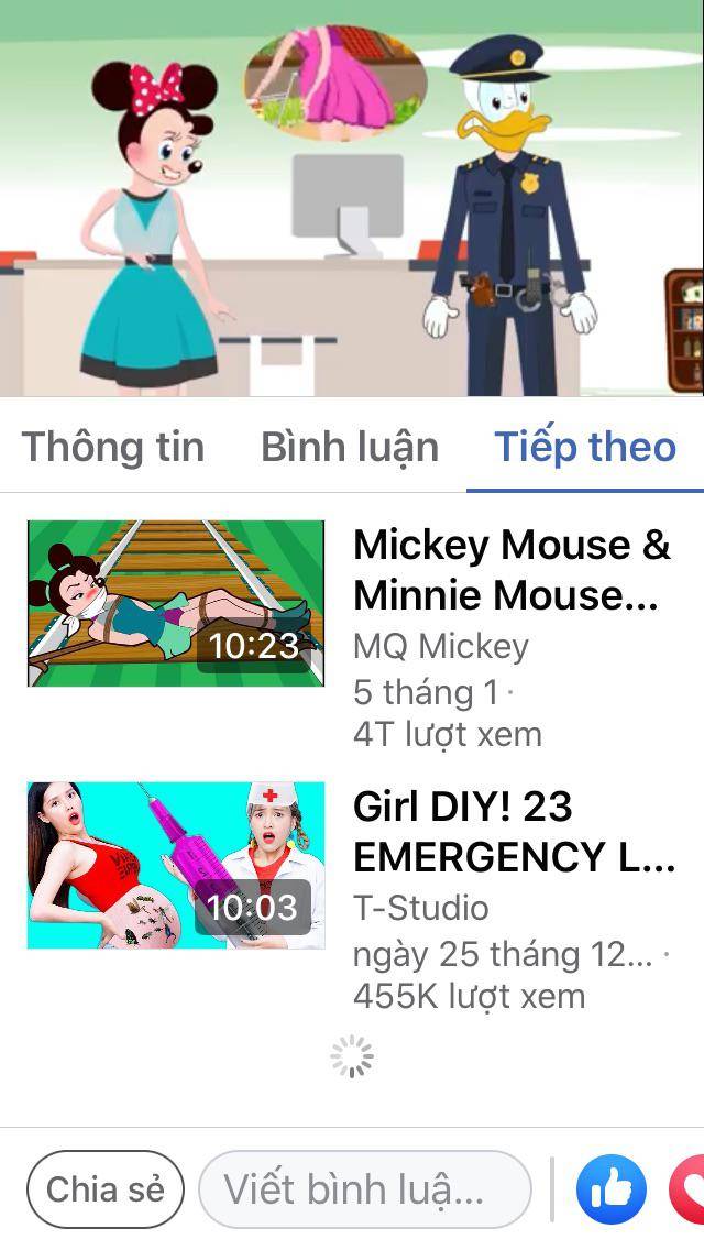 Facebook have the worst Mickey Mouse elsagate. | Scrolller