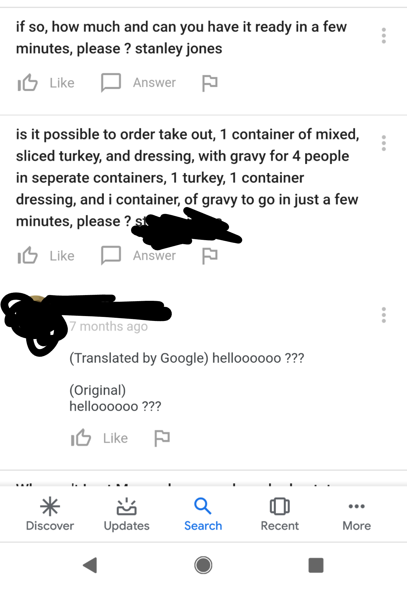 Failed Take Out Order | Scrolller