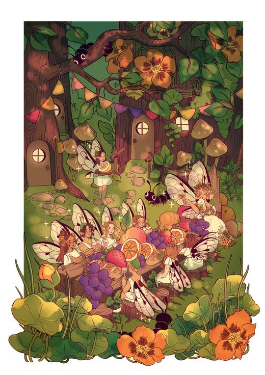 Fairy Feast by Alanna Casaceli | Scrolller