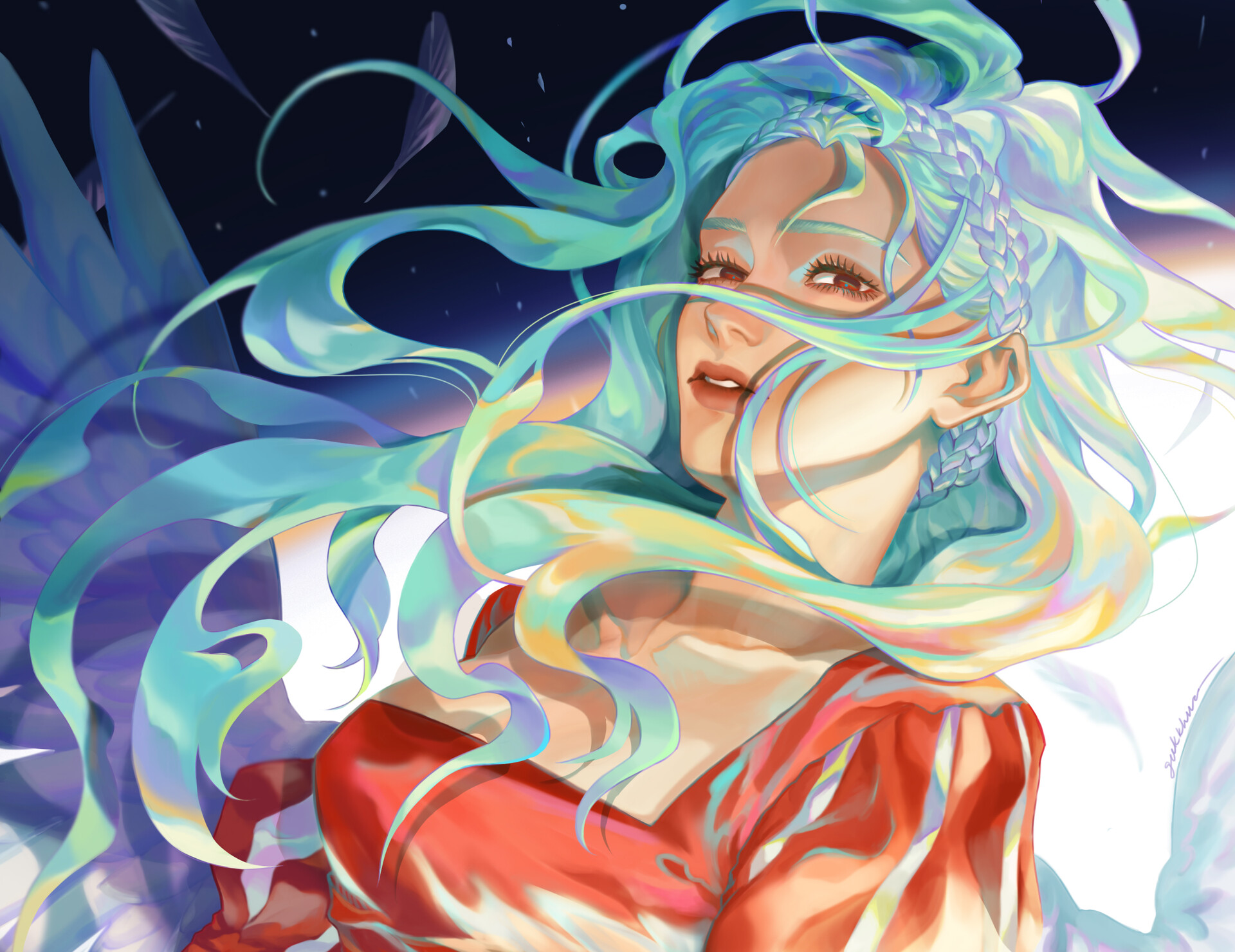 Falling by Guk Hwa | Scrolller