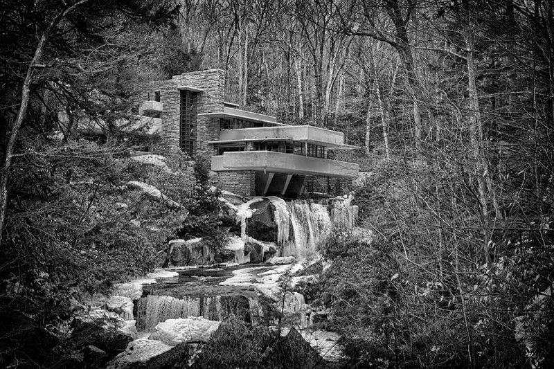 Fallingwater by Frank Lloyd Wright [OC] | Scrolller