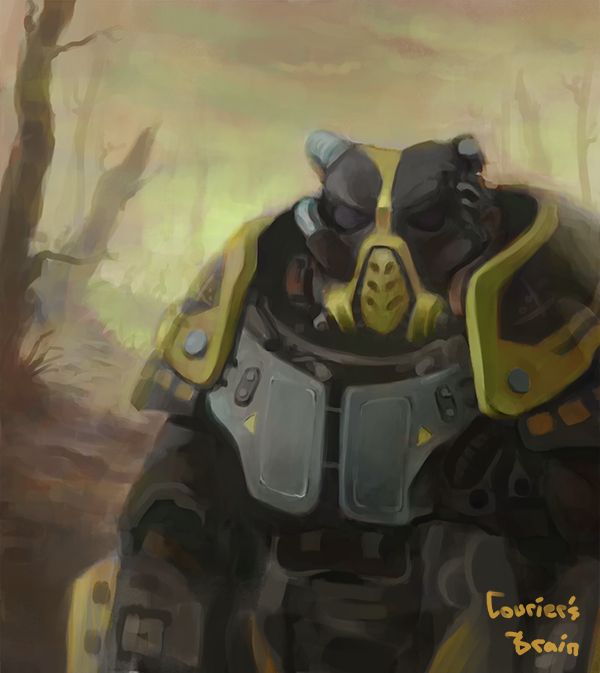 Fallout 76 X01 Power Armor Fanart by CouriersBrain | Scrolller