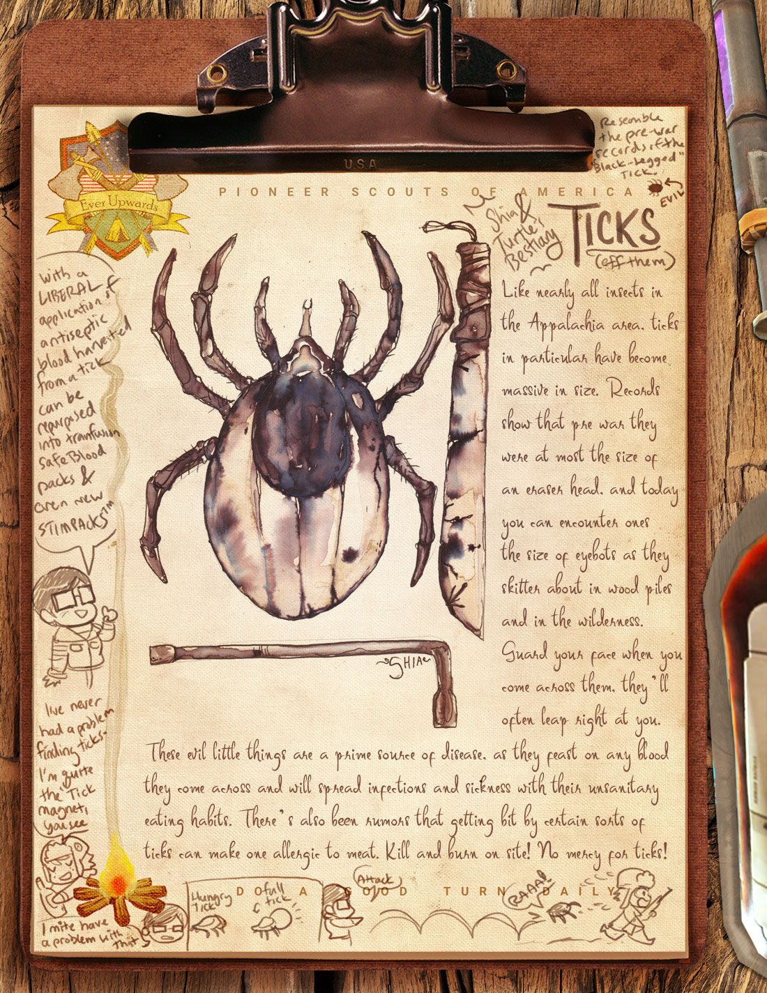 Fallout Bestiary Friday - the vile Tick! | Scrolller