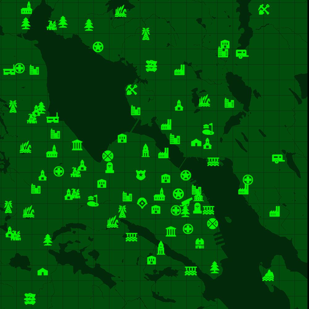 Fallout style map of Halifax I made | Scrolller