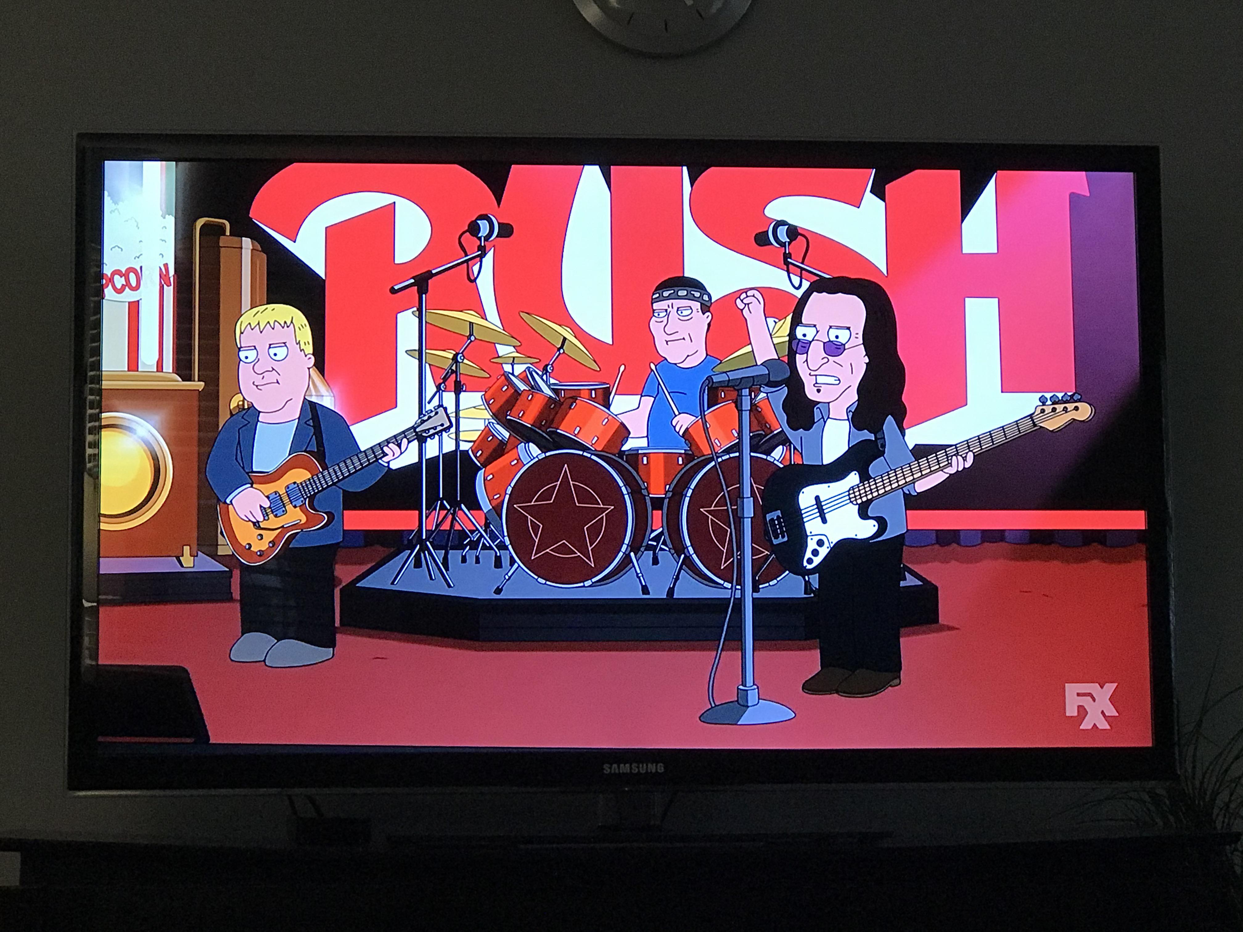 Family Guy Rush cutaway. | Scrolller