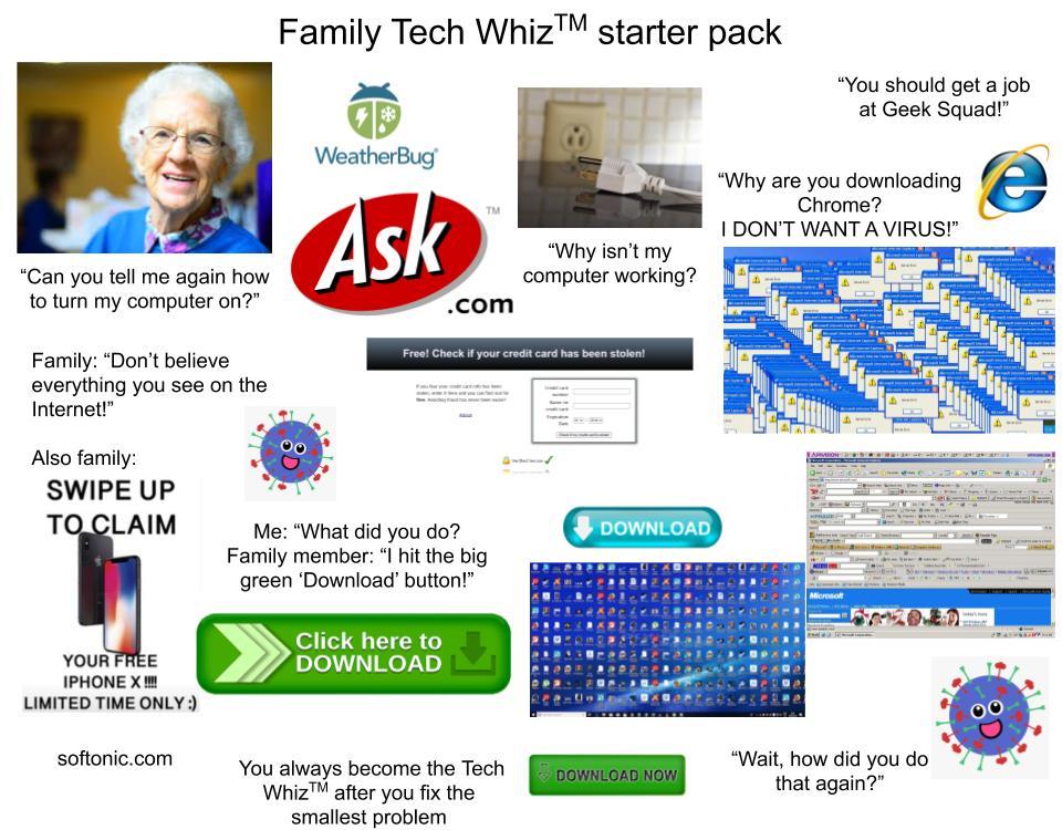 Family Tech Whiz starter pack | Scrolller