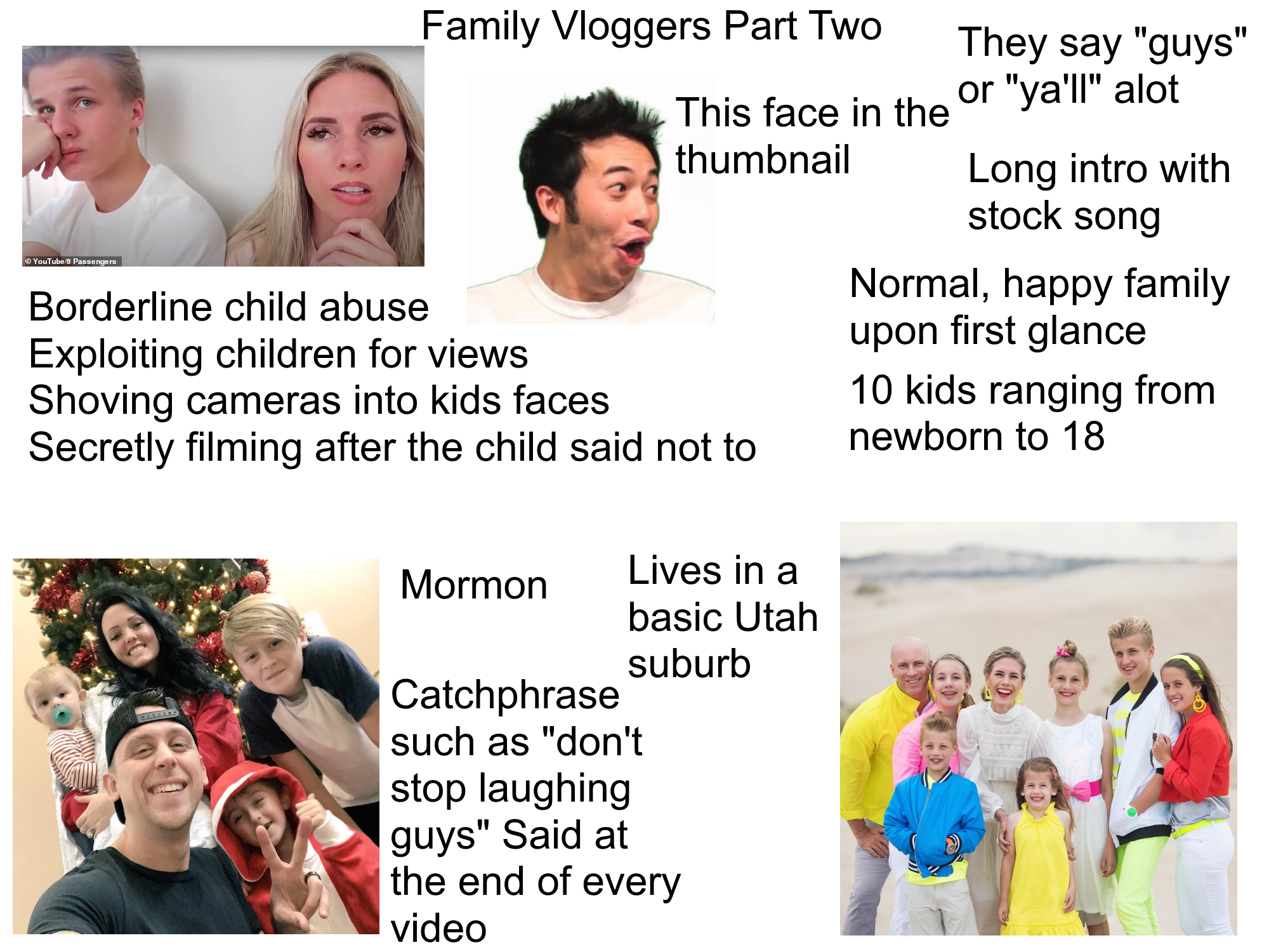 Family vloggers starter pack part two | Scrolller