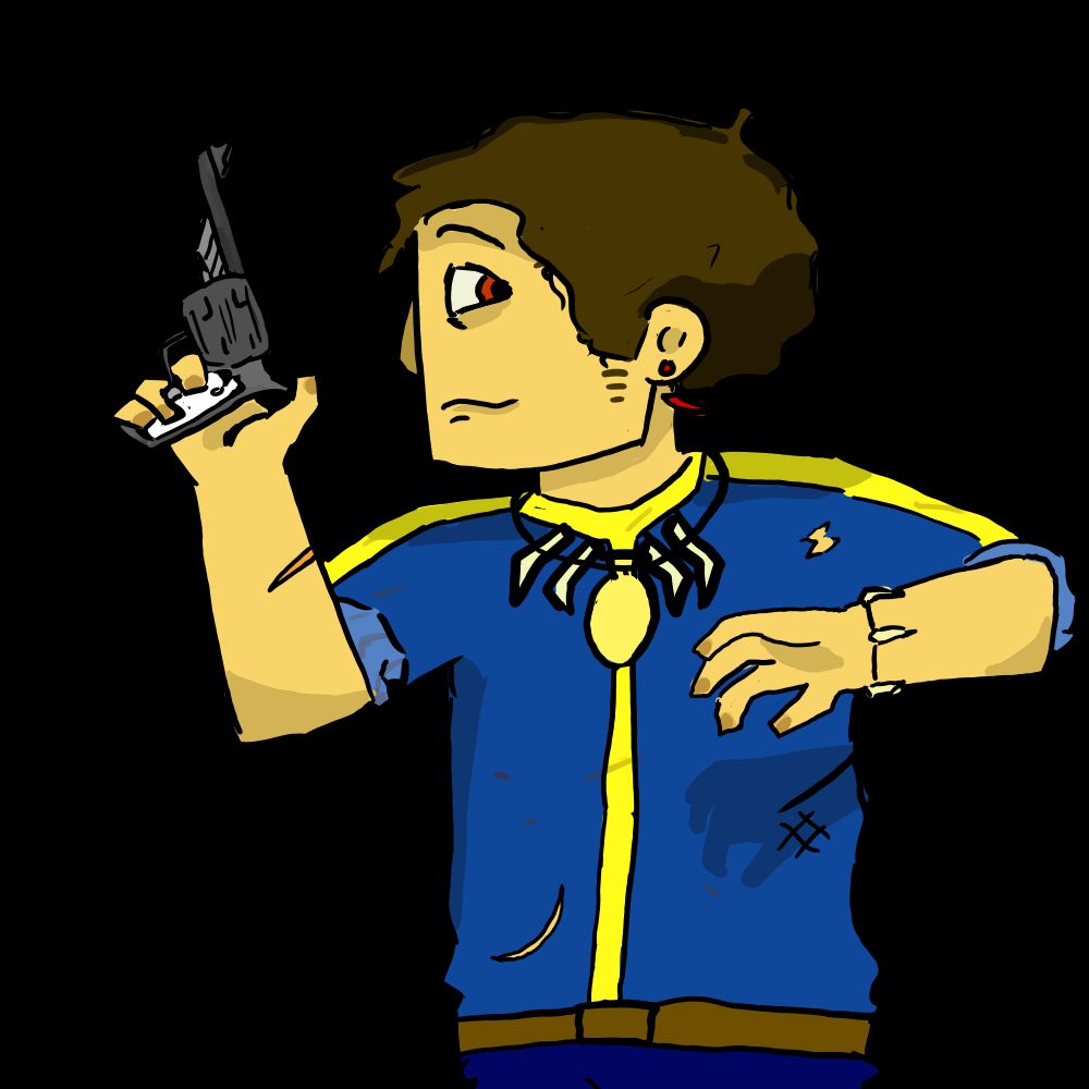 Fan art for my fallout 2 tribal | Scrolller