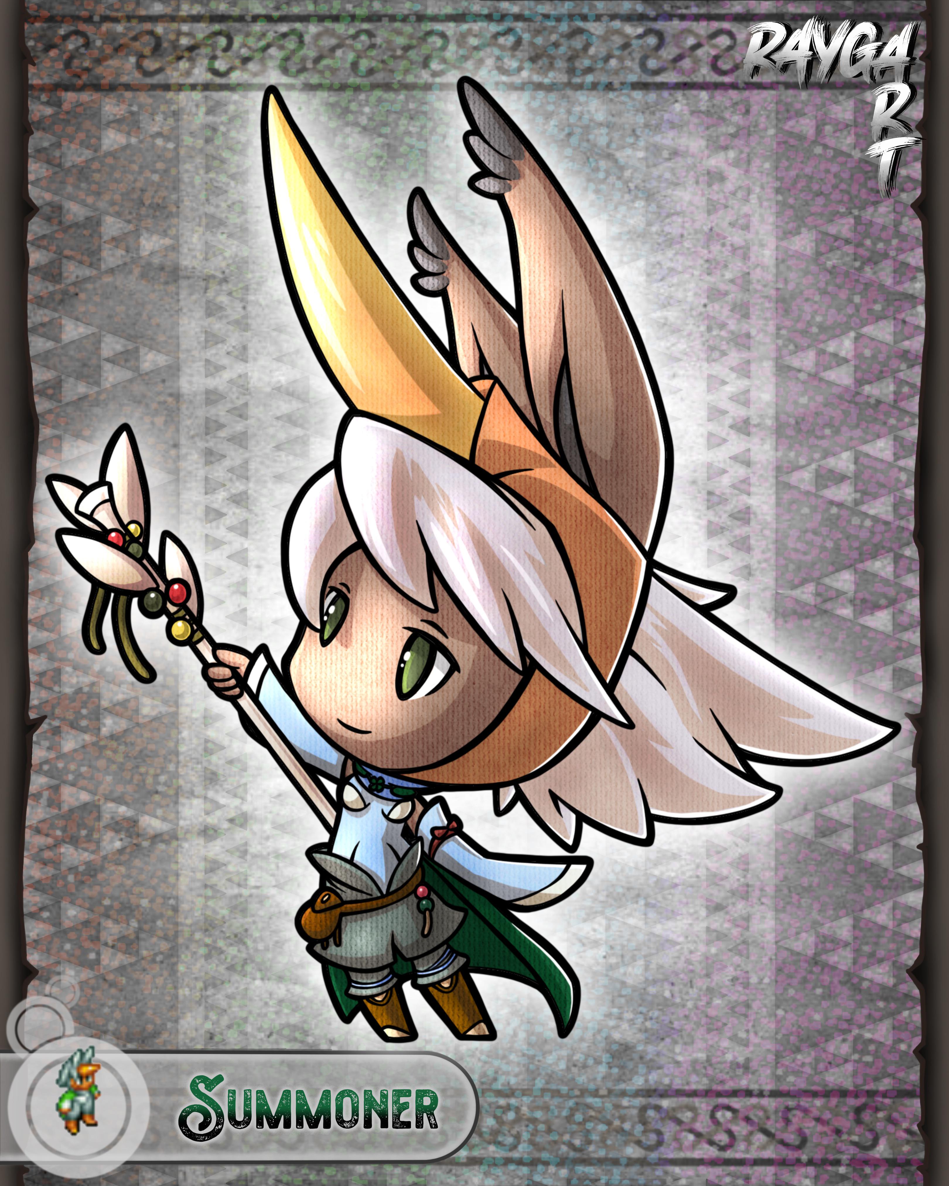 -Fan art- Summoner | Scrolller