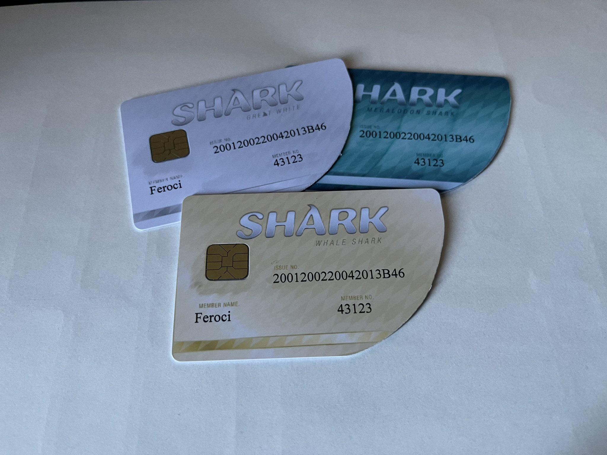 Fan made shark cards | Scrolller