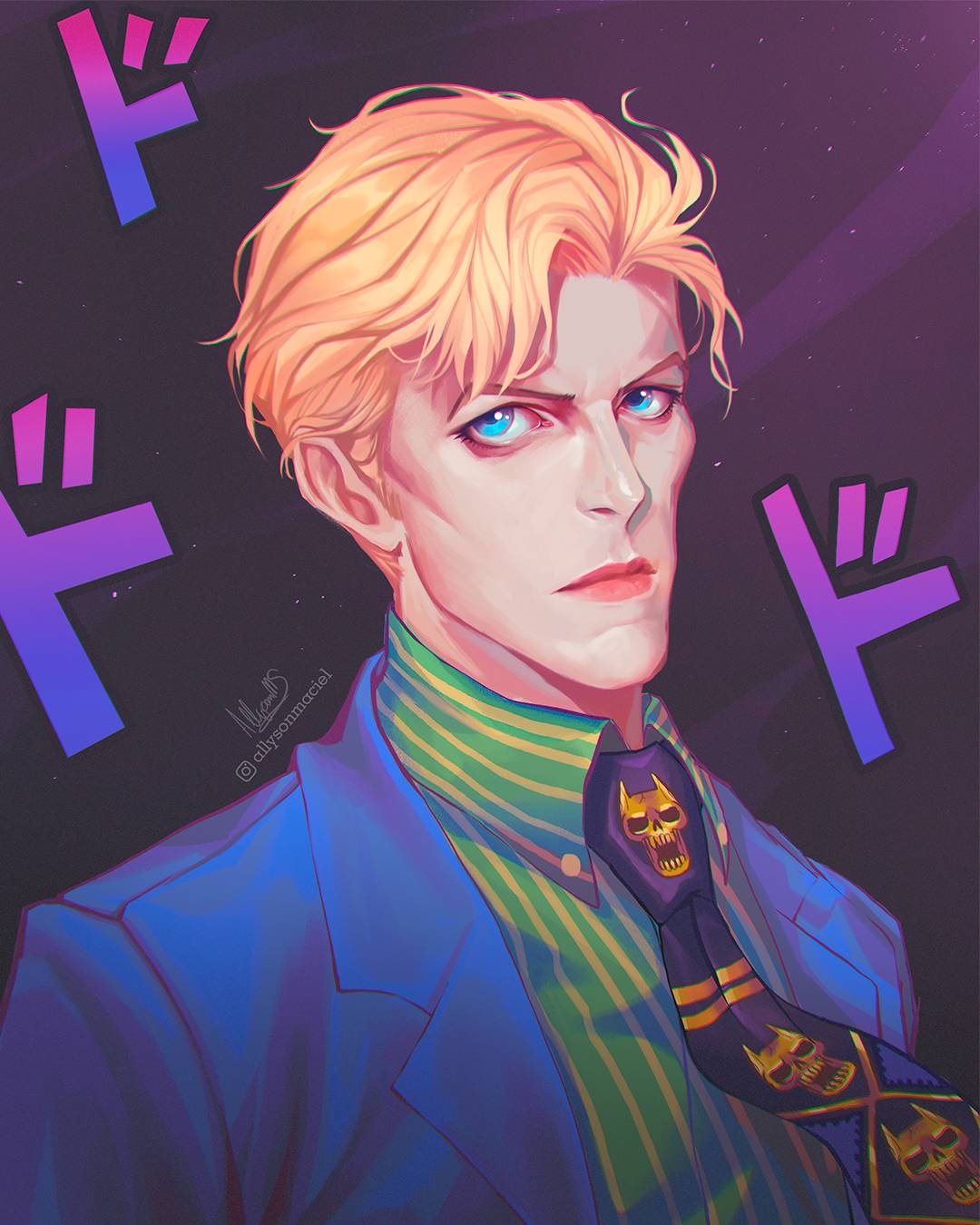 Bowie X JoJo's Bizarre Adventure | Scrolller