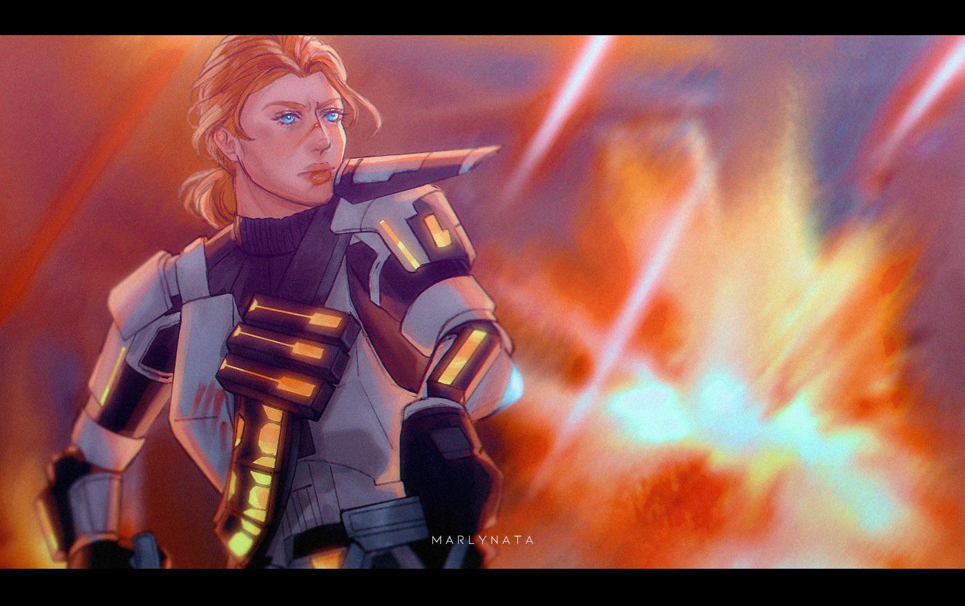 Fanart of my Trooper girl | Scrolller