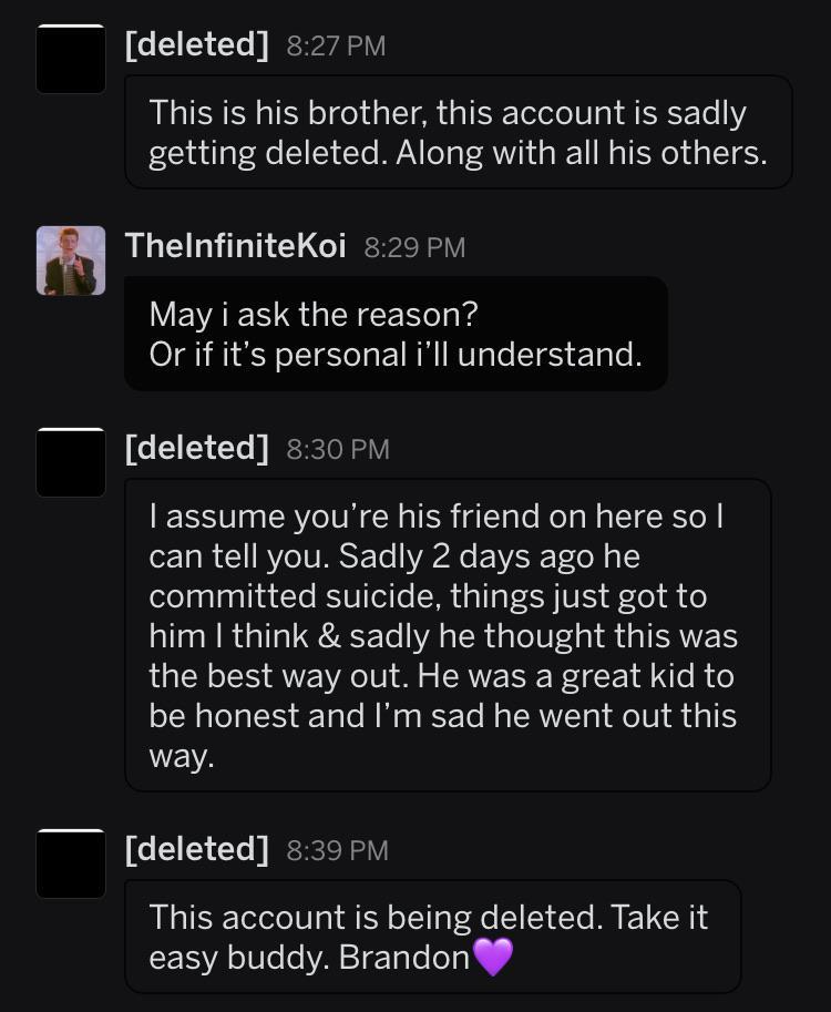 Farewell buddy :( | Scrolller