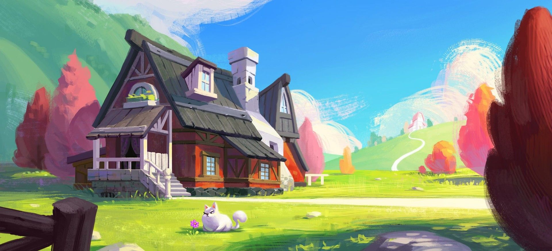 Farm House by Zhuti Zt | Scrolller