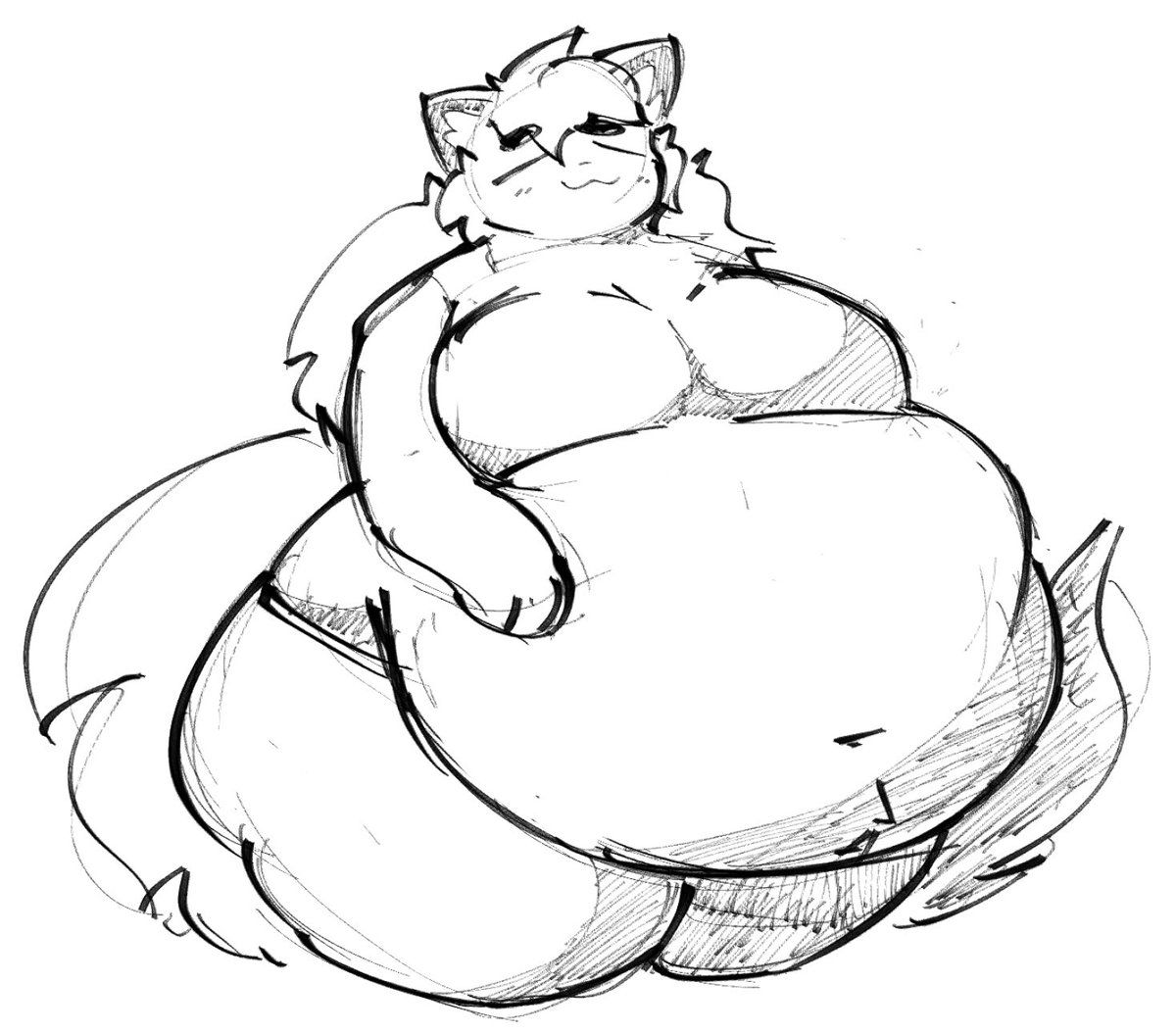 Fat Kitty by IttyKittyTitty | Scrolller