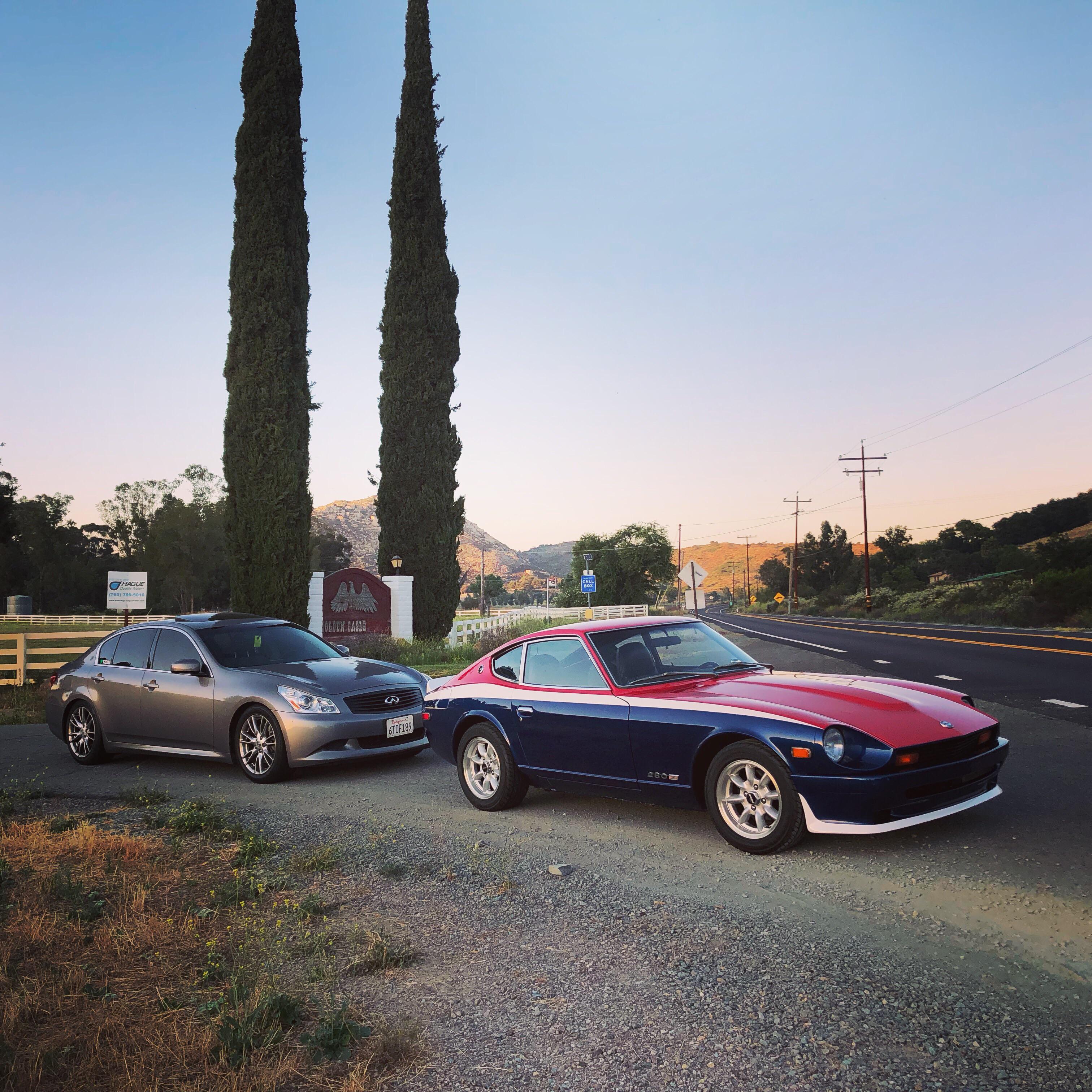 Father and son. 32 years gets you two extra doors and twice the horsepower | Scrolller