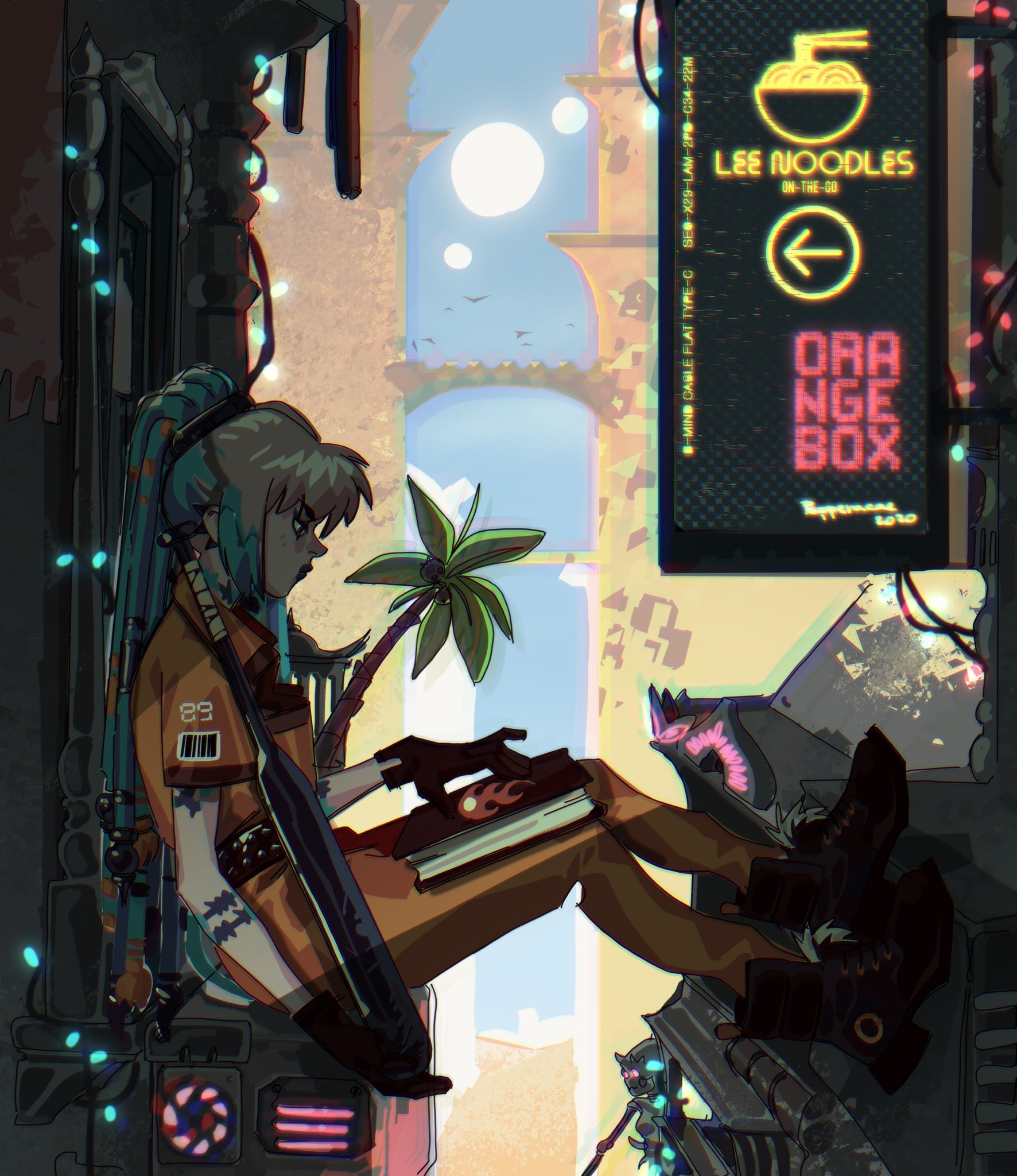 Illustration for my personal project | Scrolller