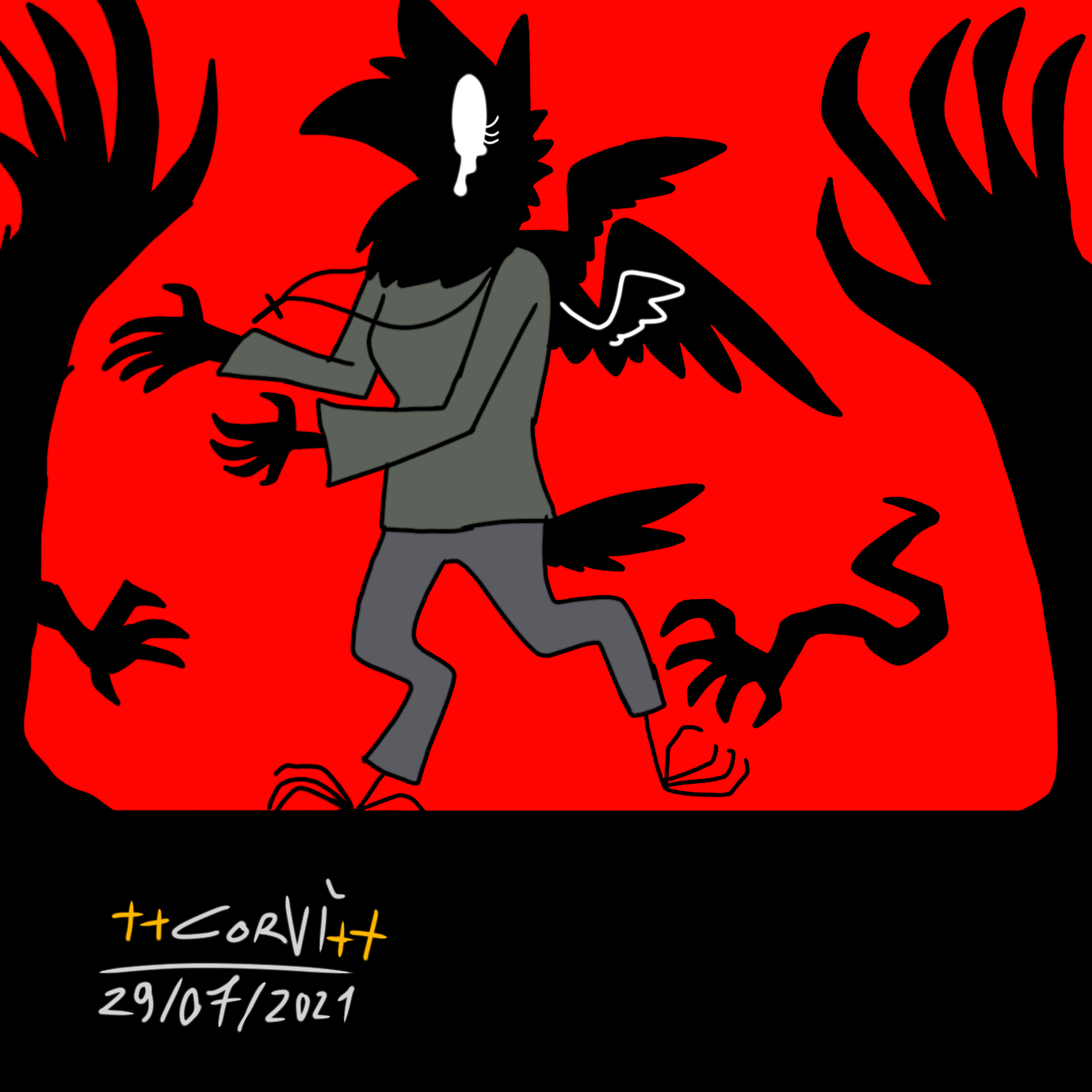 Fear [art by me] | Scrolller