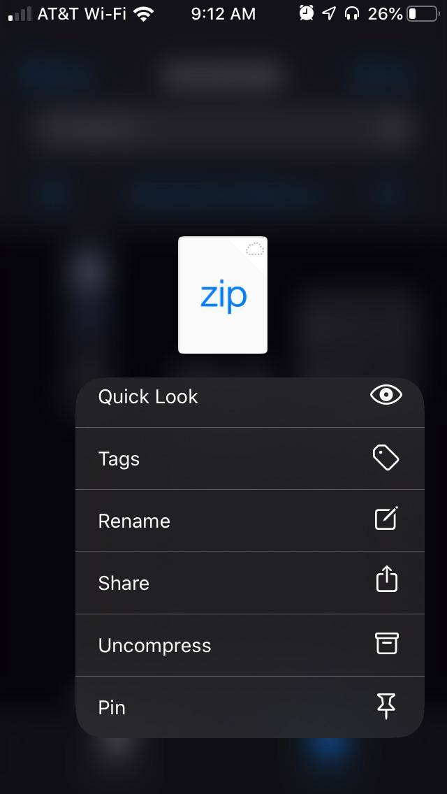 [Feature] You can now uncompress zip files in iOS 13 | Scrolller