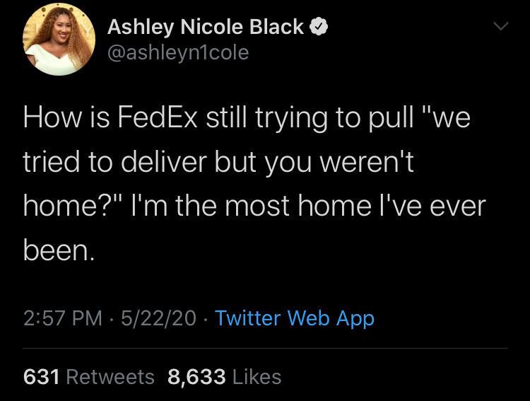 FedEx. More like FedUp. [r/BlackPeopleTwitter by u/JayZGatsby] | Scrolller