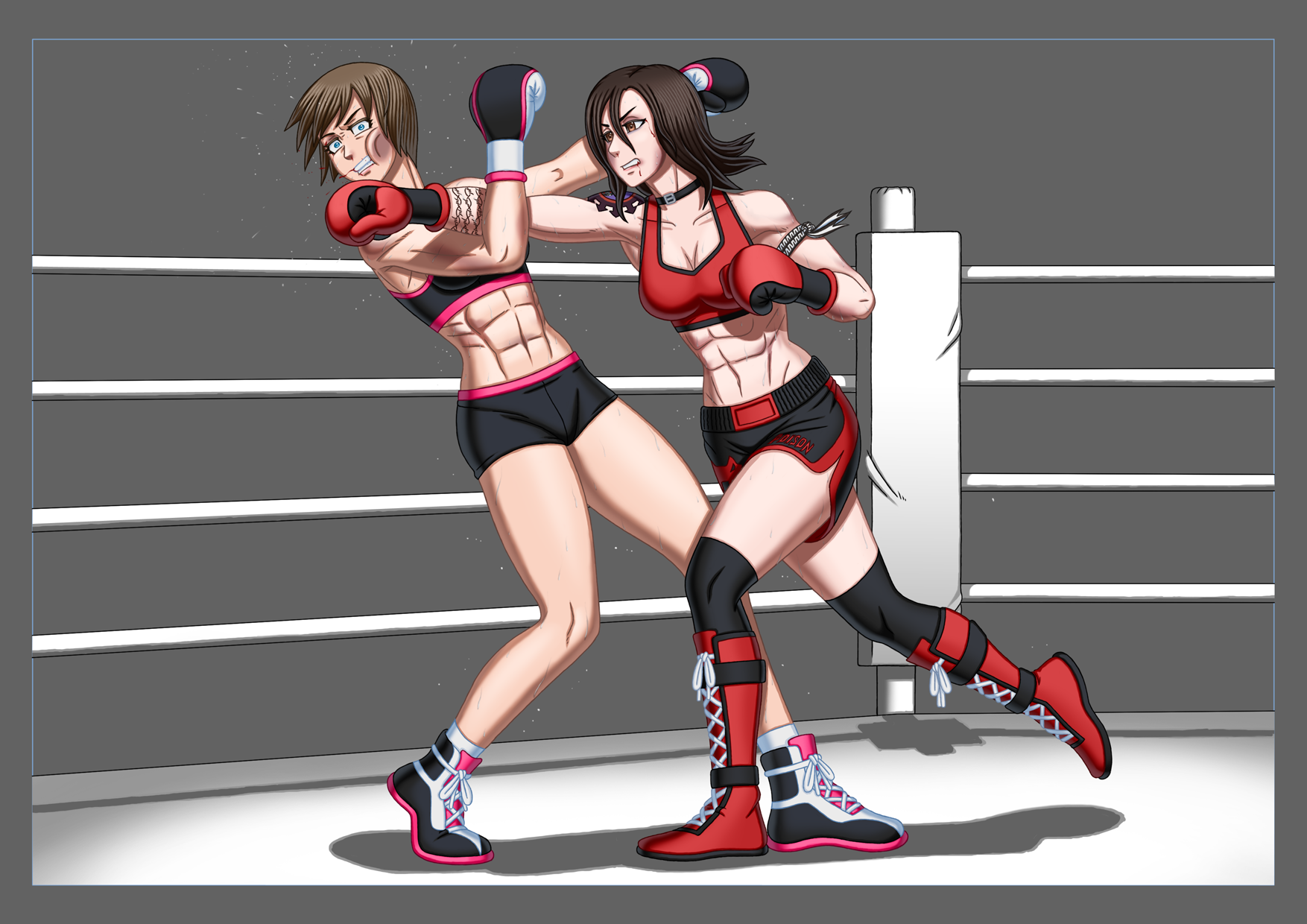 Female boxing#001 | Scrolller