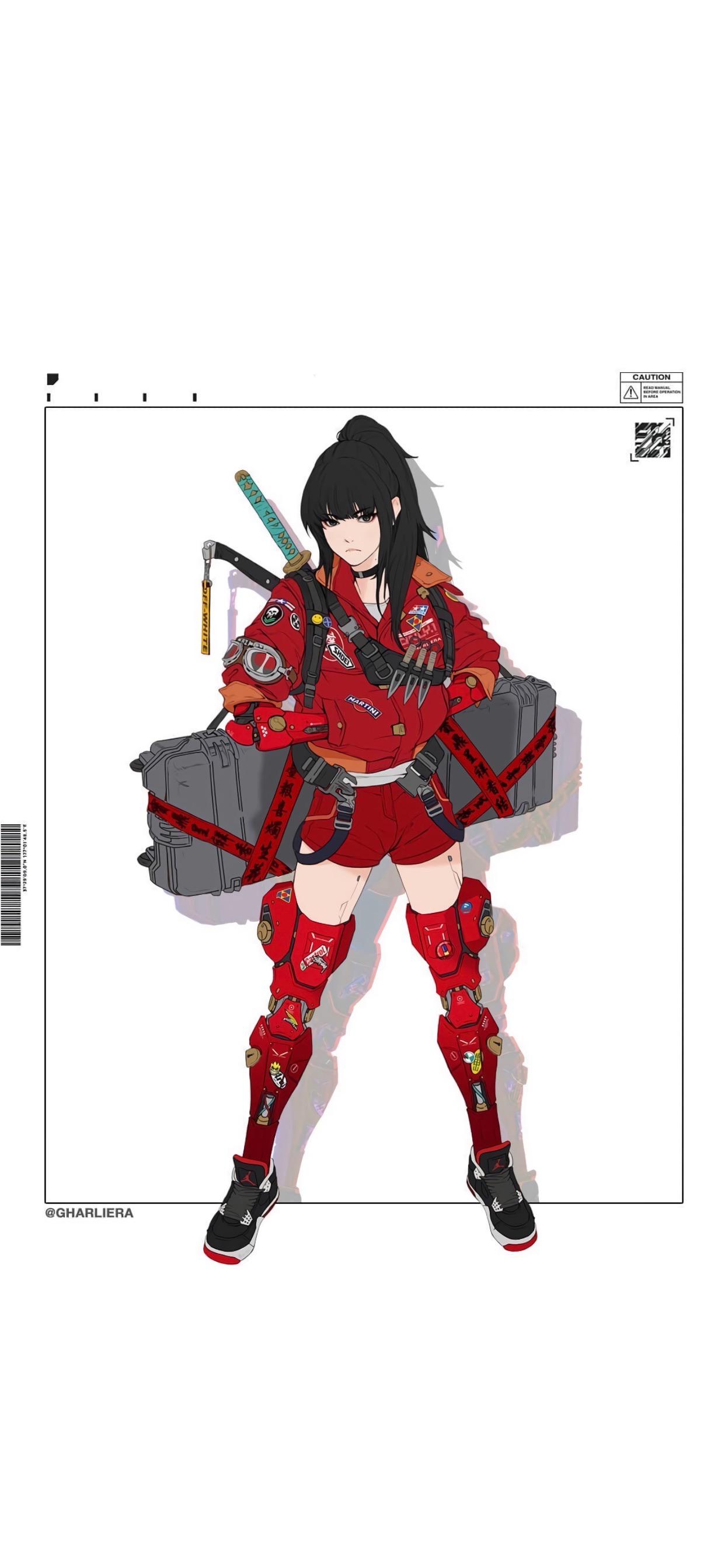 Female Kaneda vibes. By @Gharliera | Scrolller