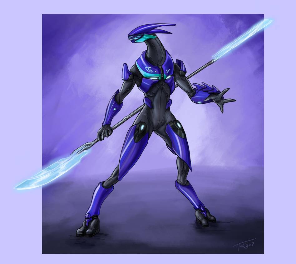 Female Sangheili Lancer by The-Chronothaur | Scrolller