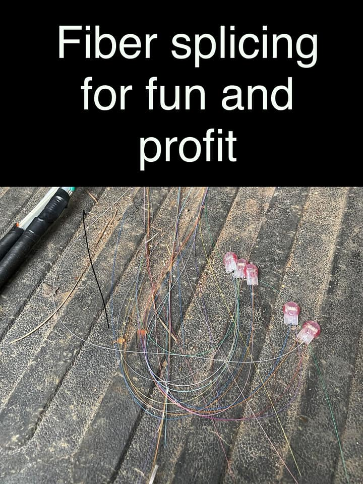 Fiber Splicing made easy | Scrolller