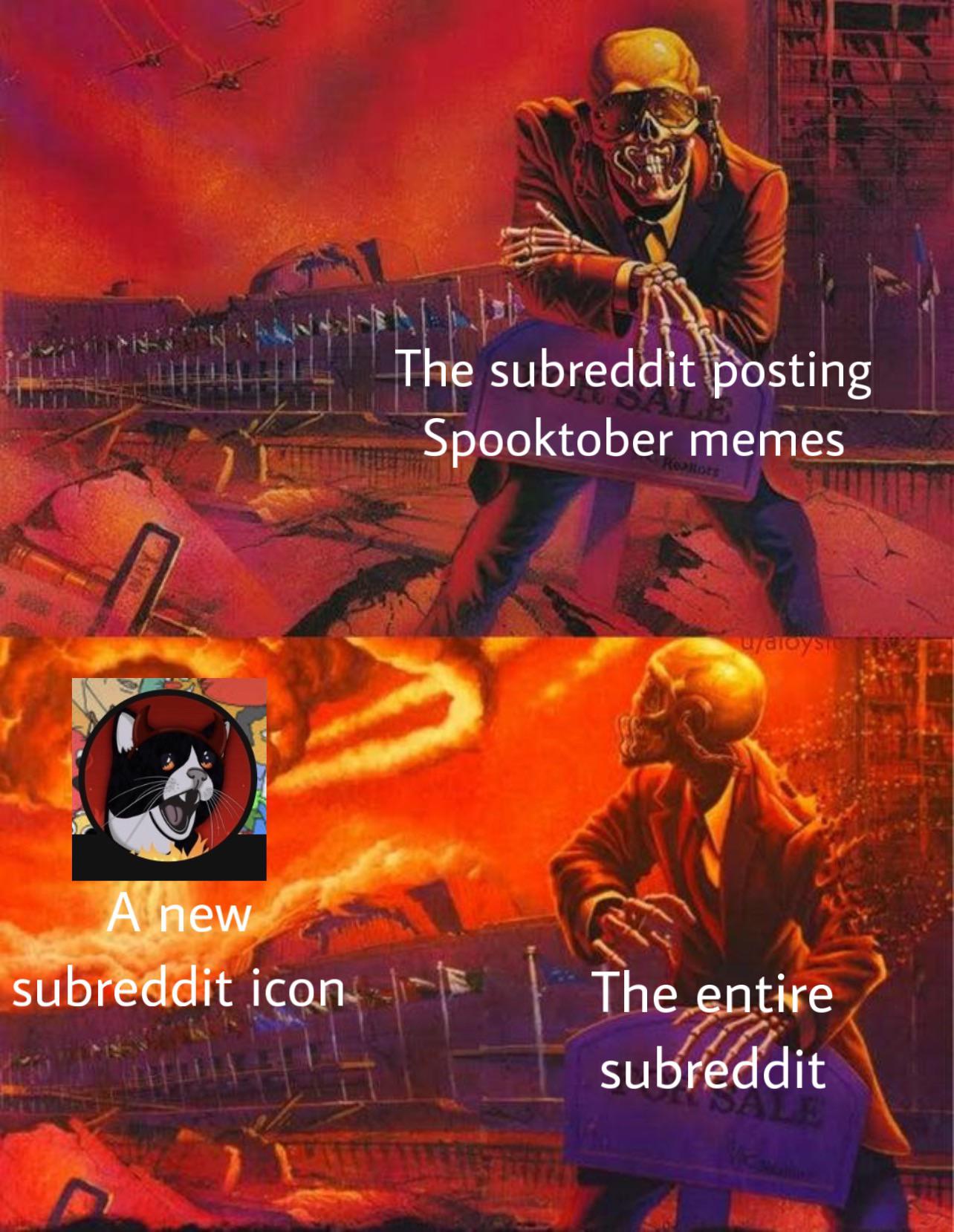 Finally, a Spooktober icon | Scrolller