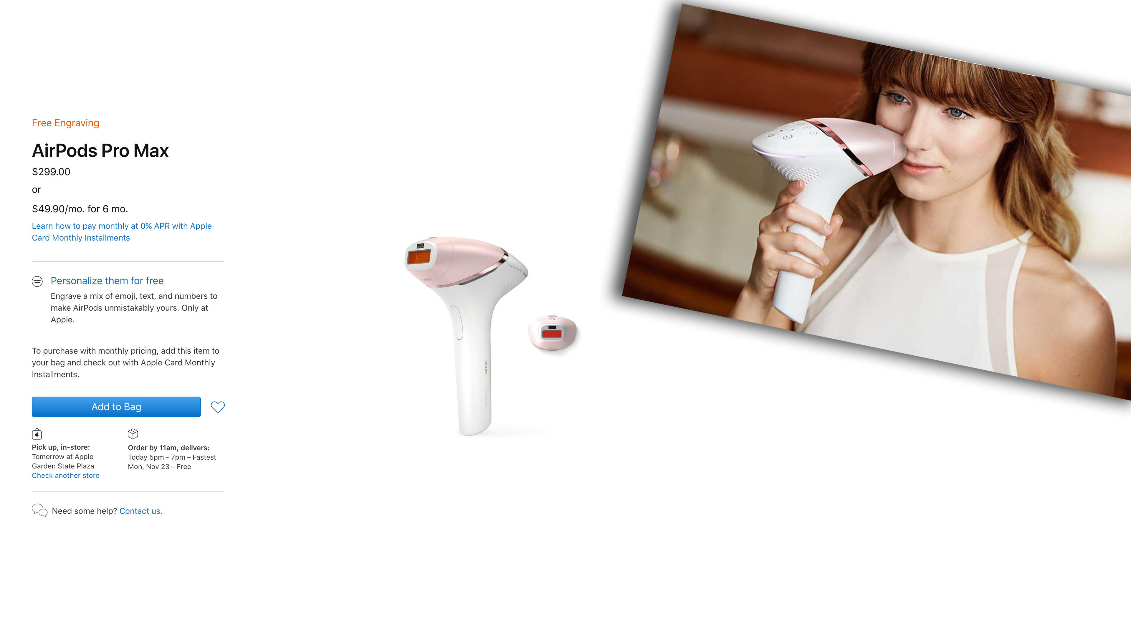 Finally! AirPods Pro Max is released with nose fever measurement support (...and it's pink ...