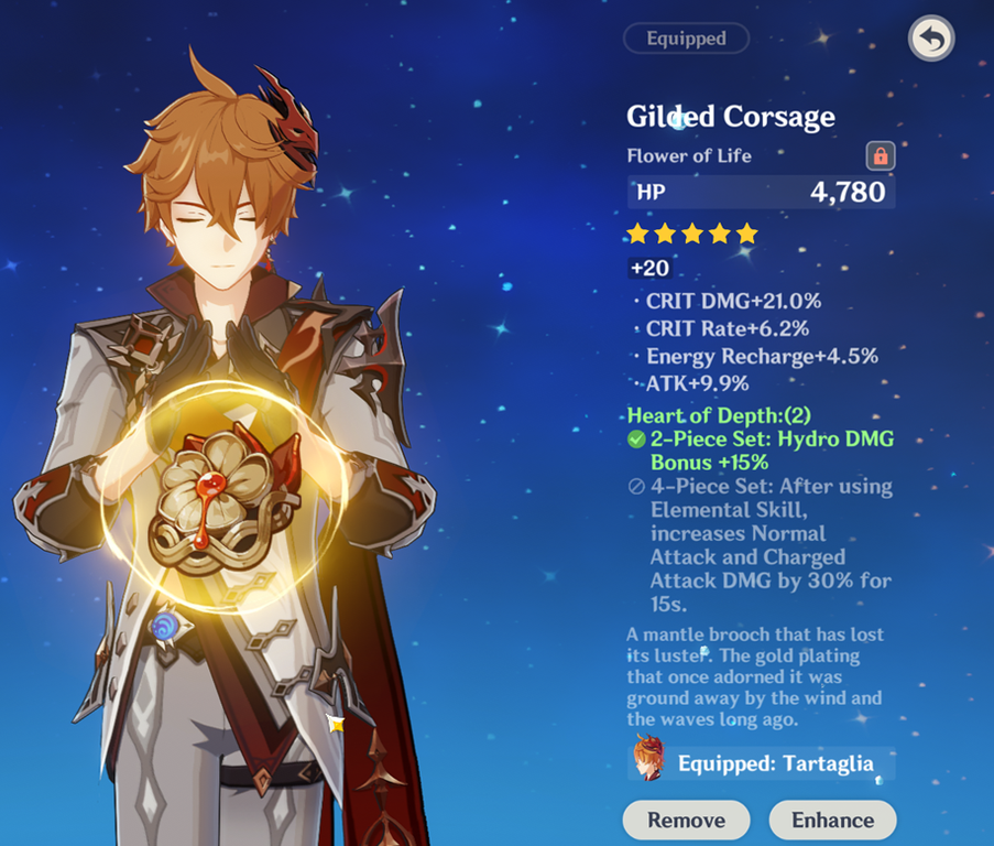 Finally an artifact with 4 good substats | Scrolller